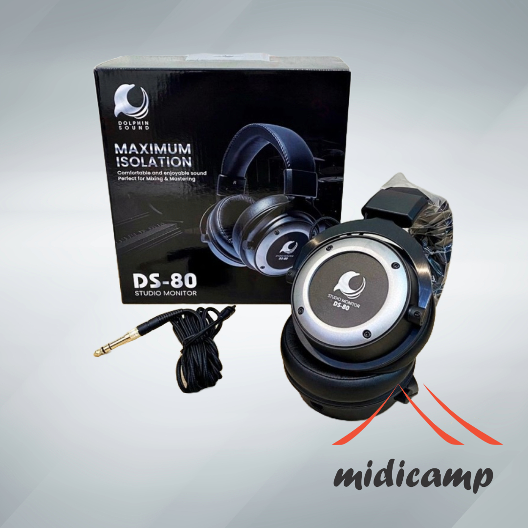 Headphone Audiophile Dolphin Sound DS-80 Studio Monitor – Midicamp ...